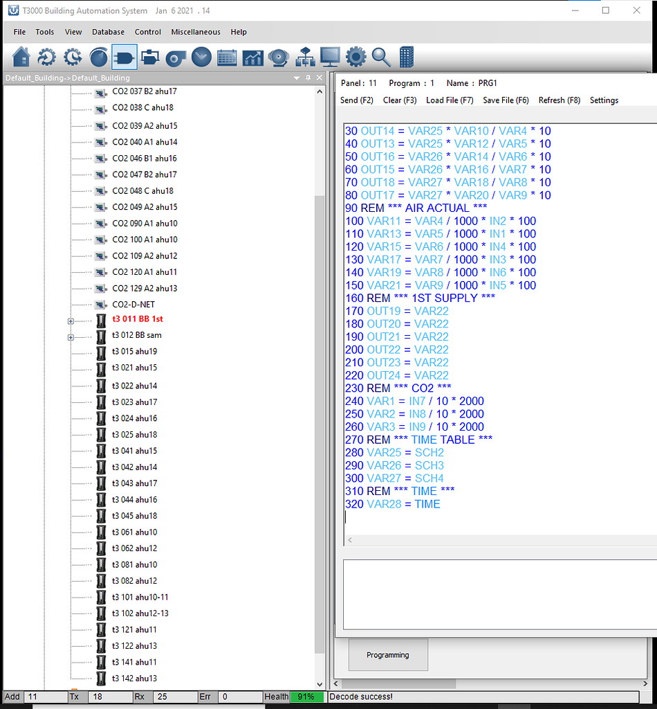 Office building ventilation control (VAV) - Project Showcase - Temco Controls Forum